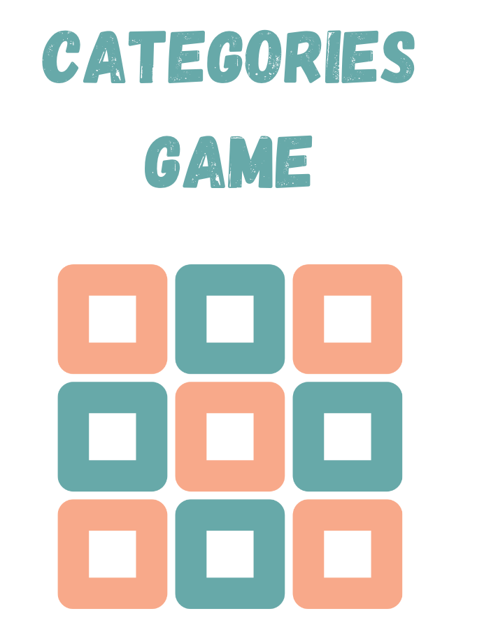How to play the Category game across languages and age groups - Ute's ...
